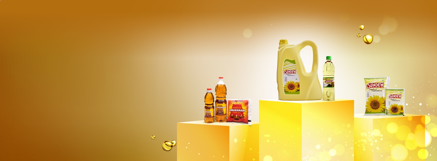 Sundew Refined Sunflower Oil | Finest Quality and Balanced Composition.